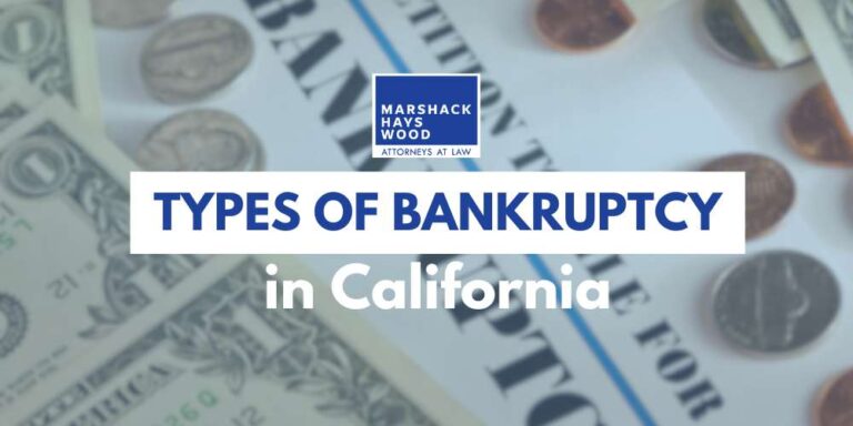 Types of Bankruptcy in California and How To File for Each Chapter